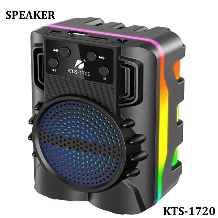 3" KTS-1720 Wireless Portable Smart TWS Bluetooth Speaker - 3 inch ...