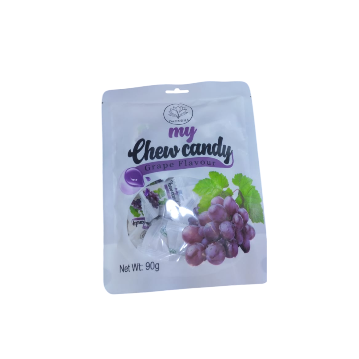 🍇 Imported Dubai My Chew Candy Grapes Flavour – 90gm | Juicy Grape ...