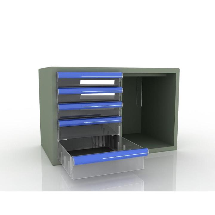 Stationary box with Acrylic Trays | Daraz.pk