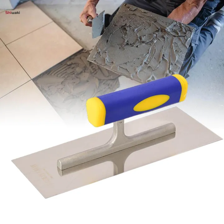 Plastering Trowel Square Corners with Handle Hand Tool Concrete Trowel ...
