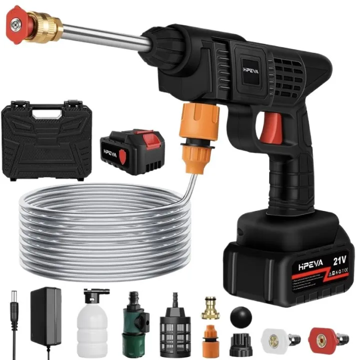 Cordless Portable Pressure Washer Gun 12000mah High Quality Lithium Max ...