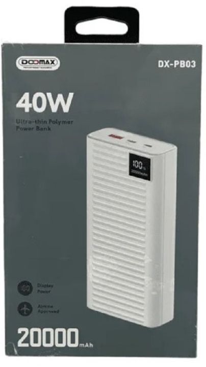 DOOMAX POWER BANK 20000 MH | Daraz.pk
