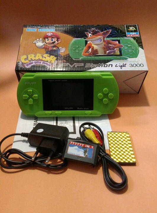 Pvp station light 3000 portable video game for kids - rechargeable ...