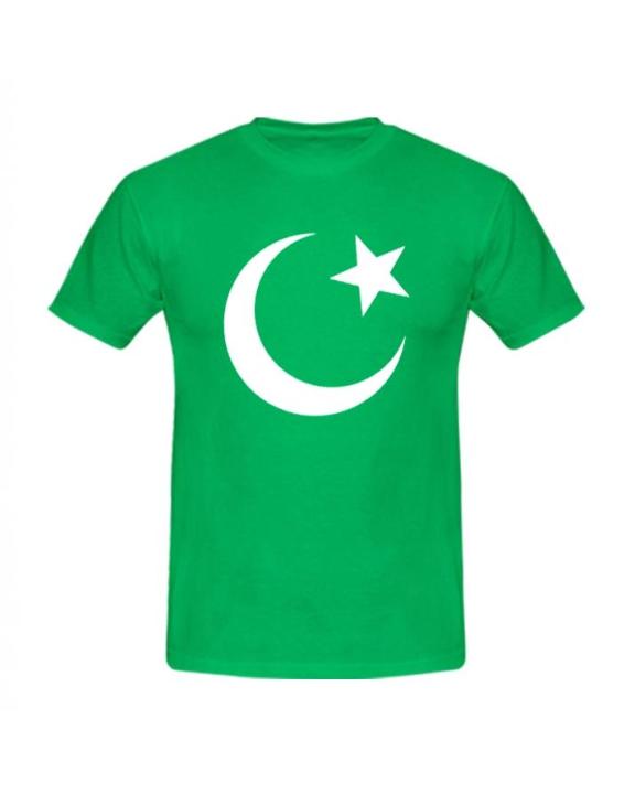 Pakistan Flag T-Shirts Half sleeve - 14 August celebration - green ...