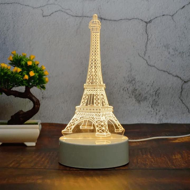 3d illusion lamp, 3D Light Lamp, Night Lamp, Decoration Piece, Gift ...