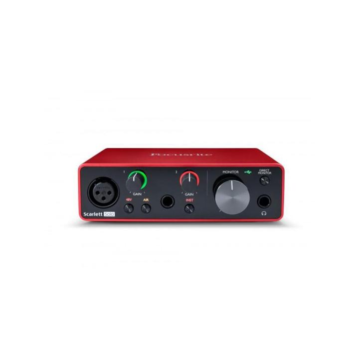 Focusrite Scarlett Solo 2X2 Usb Audio Interface (3Rd Generation) | Daraz.pk