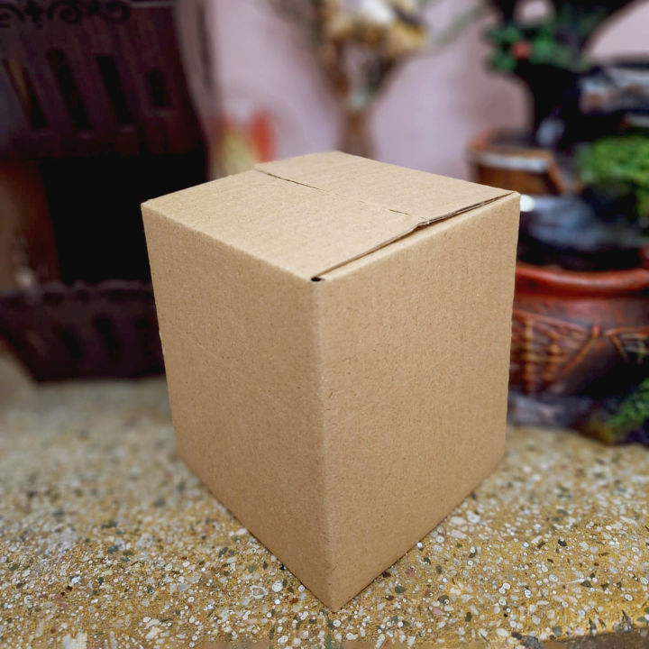 Small Corrugated Boxes for Packing, 4.2x4.2x5 Inch Carton Boxes, Mini ...