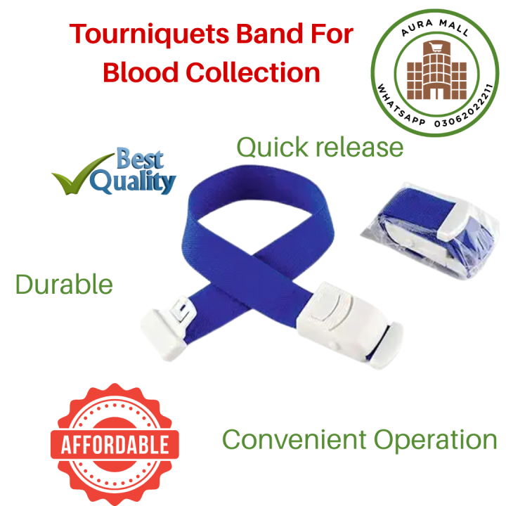 Torniquet band, torniquet band for blood collection, Tourniquet 1-Pack ...