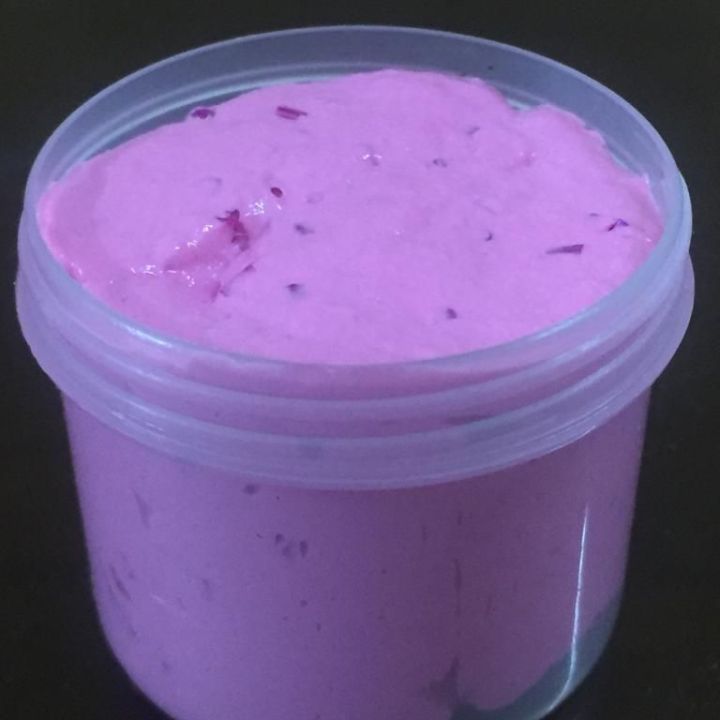 4oz bingsu butter strawberry cake Slime. Best bingsu crunchy butter ...