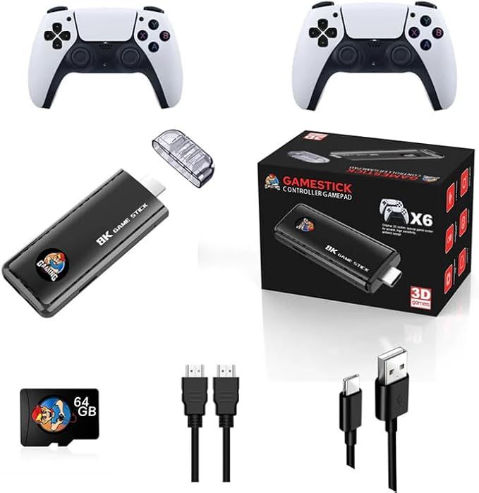 X6 Games Stick-Retro Game Handheld Console, Plug and Play Video Game ...