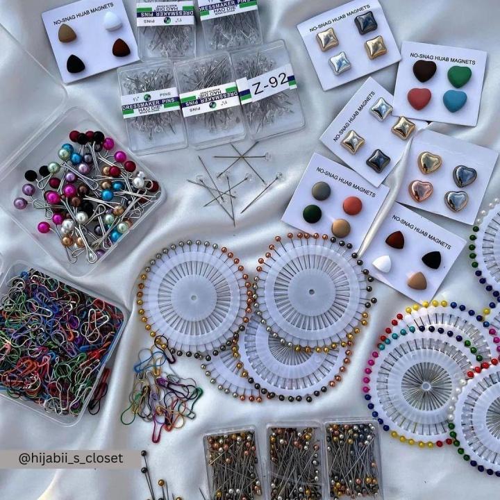 Hijab Accessories | Muslims fashion | Hijab Pins | Magnetic Pins | Caps ...