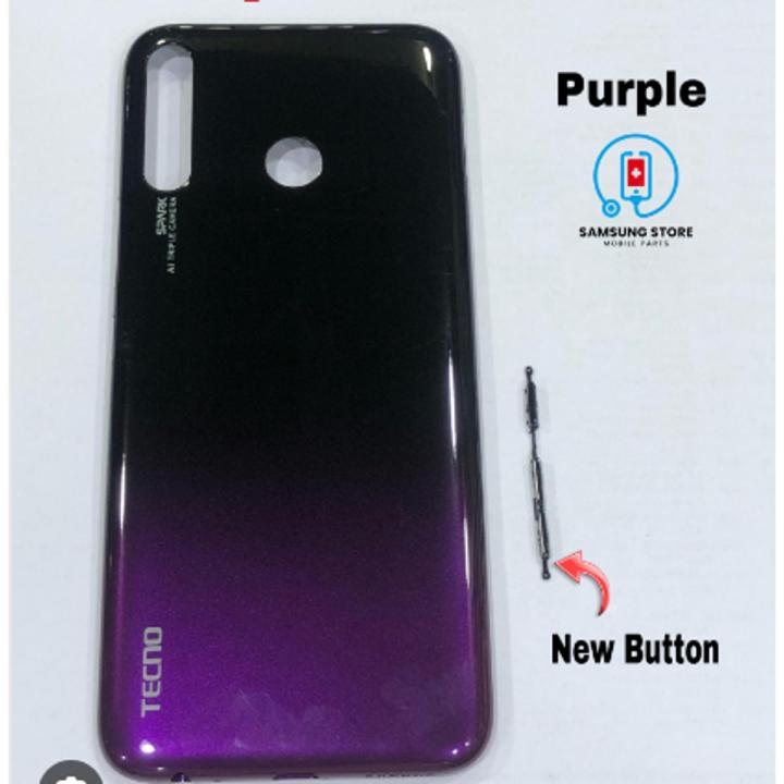 Tecno Spark 4 Back Battery Cover Back Replacement | Daraz.pk