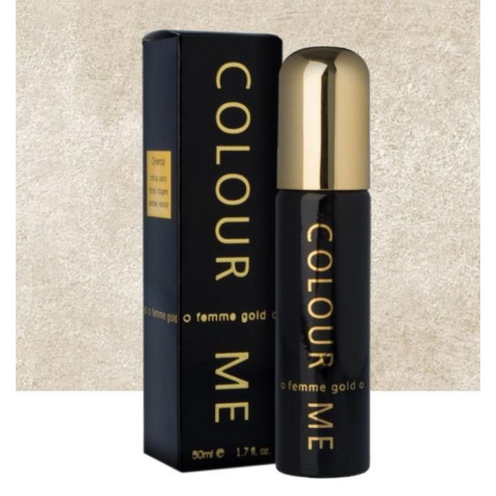 Colour Me Perfume Femme Gold 50ml | Daraz.pk