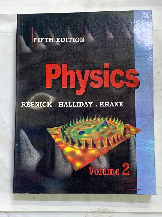 PHYSICS VOLUME 2 5th EDITION BY RESNICK HALLIDAY KRANE | Daraz.pk