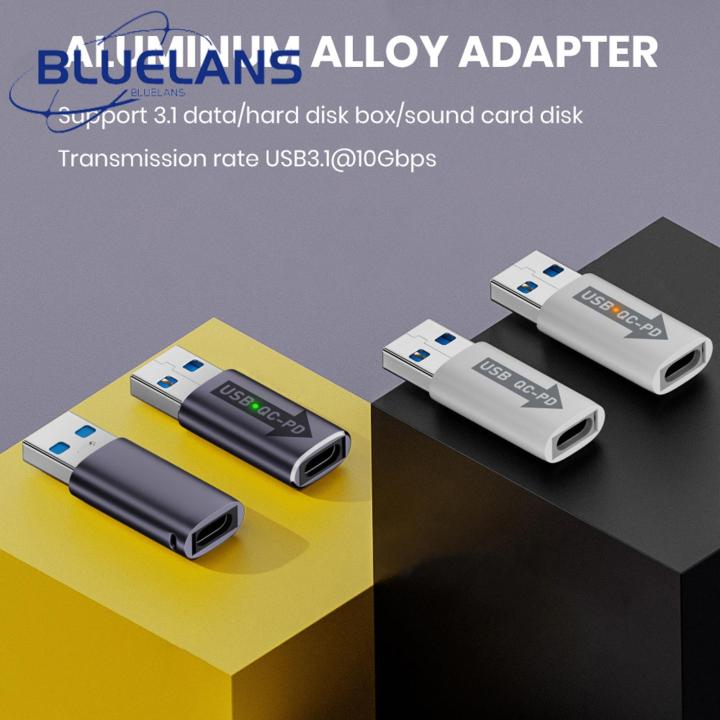 Quick Charge Usb-c Adapter Fast Charging Usb-a to Type-c Pd Adapter ...