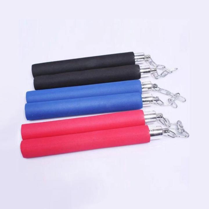 Ninja Stick NUNCHAKU For Martial Arts Training Form Handle And Rubber ...