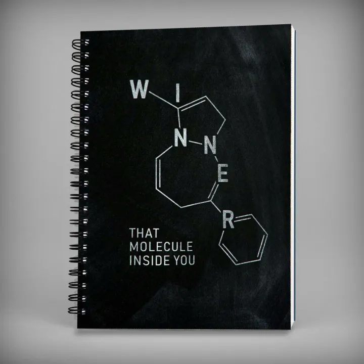 Winner A Molecule Inside You Spiral Notebooks & Pads - 7637 | Daraz.pk
