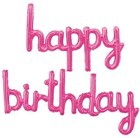 Happy Birthday Joint Foil Balloons Alphabets for Birthay Party ...