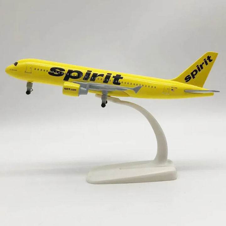 Airline Model American Spirit A320 (20cm) with wheels Airplane Model ...