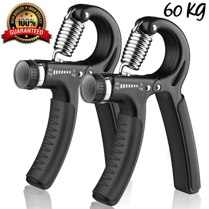 Adjustable Hand Grip Power Exerciser Forearm Wrist Strengthener Gripper ...