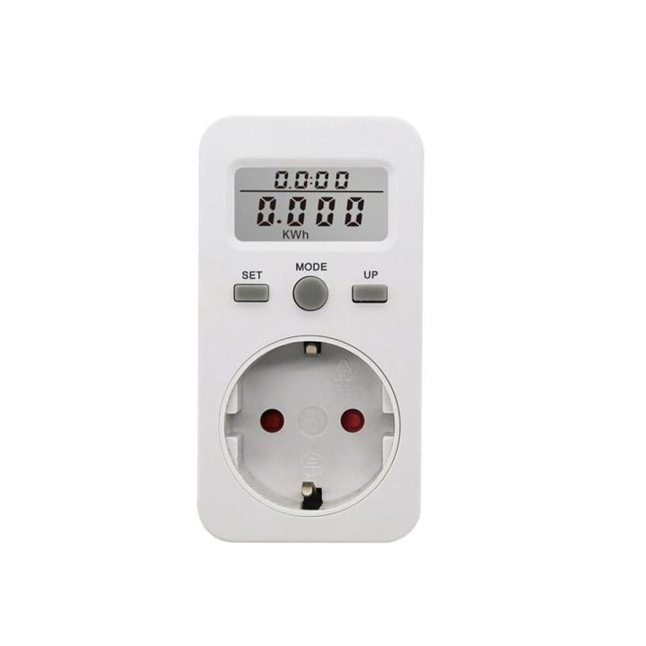 Socket Digital Current Meter Voltmeter AC wer Meter Time Watt wer ...