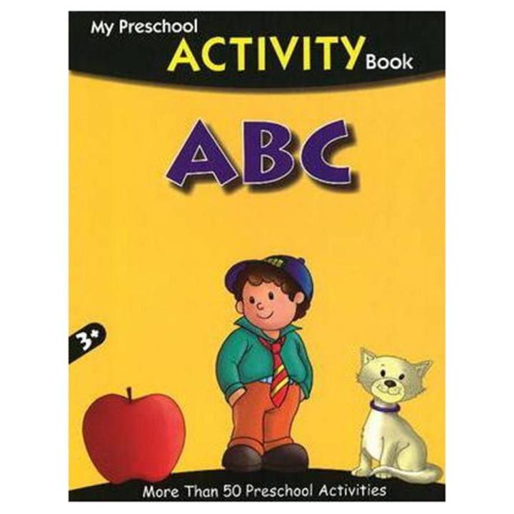 My Preschool Activity Book: Abc (Step-2) 3+ (Pl) | Daraz.pk