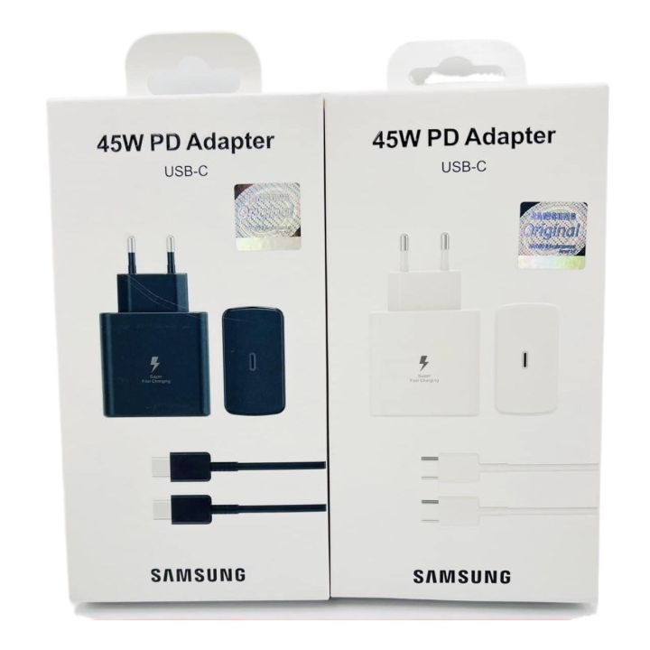Samsung 45W Fast Charger| Samsung Original Charger| Samsung Branded ...