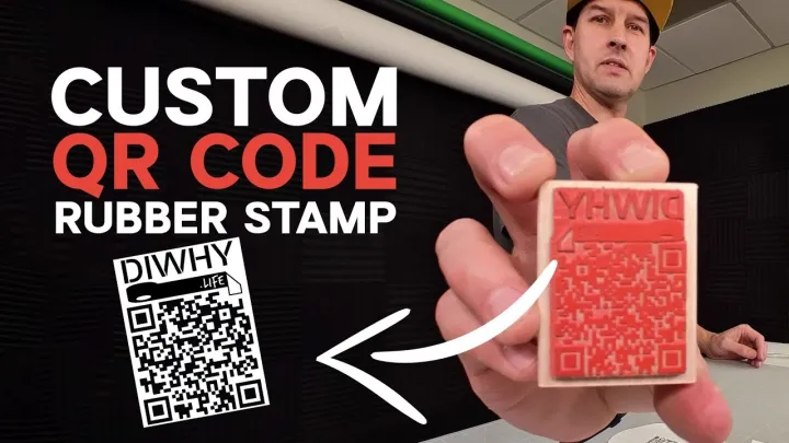 Customize QR Code stamps with your own choice Customized QR Code stamps ...