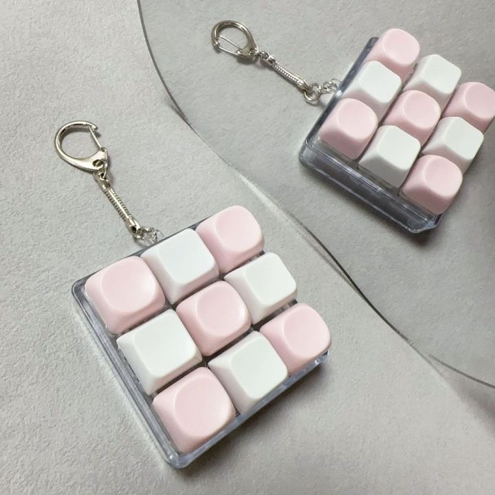 New 2/3/6/9 Keys Finger Keyboard Keycap Stress Relief Decompression Toy ...