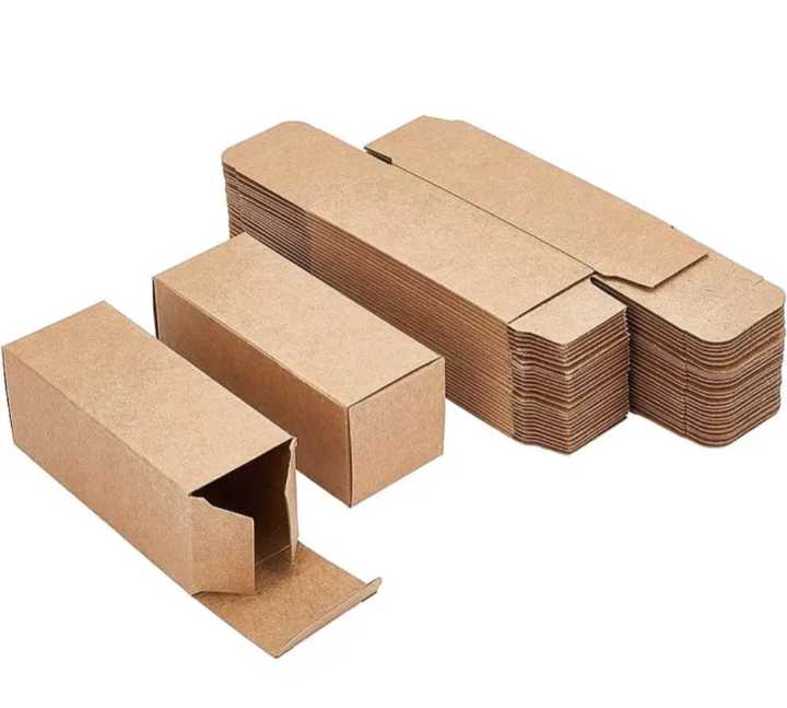 Heavy-Duty Tuck Top Gift Boxes with Lids - Brown Kraft Cardboard Boxes ...