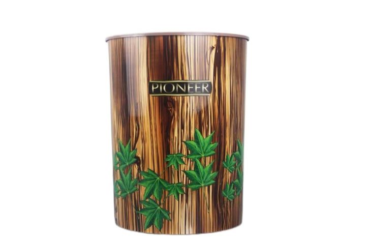 Wood Dustbin Large garbage bin Eco-friendly dustbin Outdoor wood ...