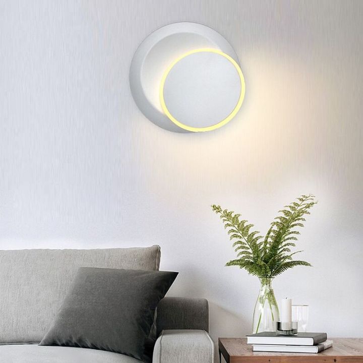 Wall Led Light Decoration Bed Side Lamp For Bedroom Loft Sconce Night ...