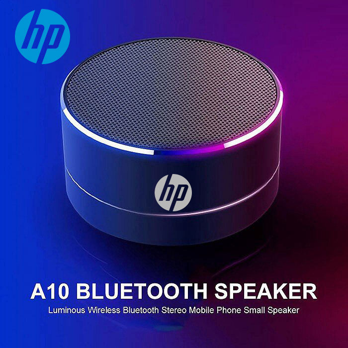 100% Quality+COD HP A10 Bluetooth Wireless Metal Mini Portable Speaker ...