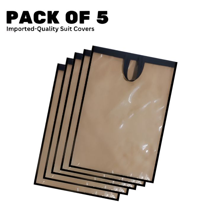 "Pack Of 1-10 Water-Proof Dress Covers Pack Wardrobe Organizer Set ...