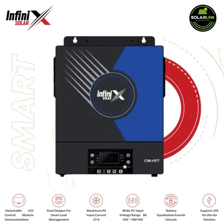Infinix 4kw/6kw Hybrid Inverter - 4/6 kilowatt Solar Inverter | Infinix ...