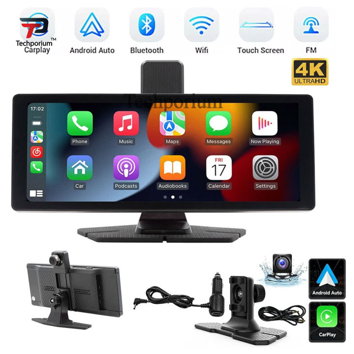C1 10.26" Wireless CarPlay & Android Auto Touch Screen | 4K Ultra HD ...
