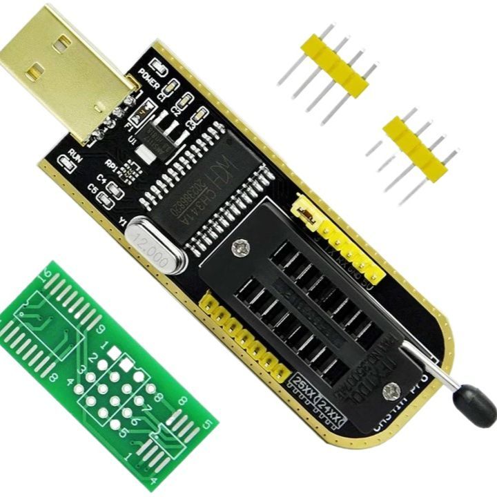 CH341A 24 25 Series EEPROM Flash BIOS USB Programmer Module | Daraz.pk