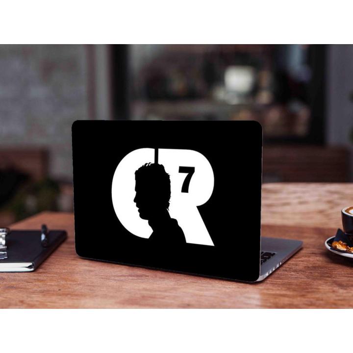 CR7 Black and White Ronaldo Laptop back cover / skin /Laptop Protector ...