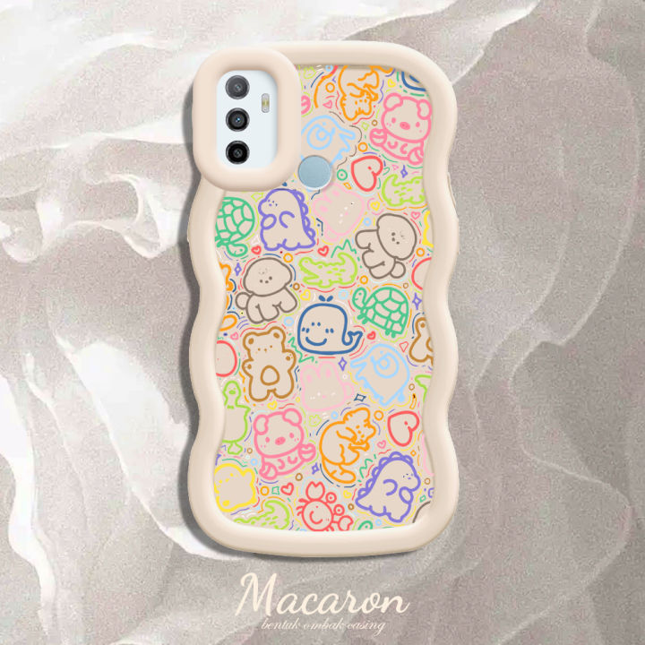 BILI for OPPO A53 2020 A33 2020 Back Cover Full Screen Small Animals ...