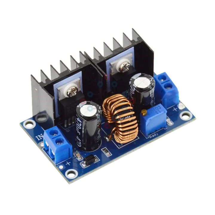 XL4016 PWM Adjustable 4-36V To 1.25-36V Step Down Board Module Max 8A ...