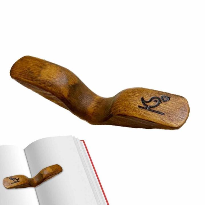 Wooden Book Page Holder Wooden Book Separator Light Weight Book Opener ...