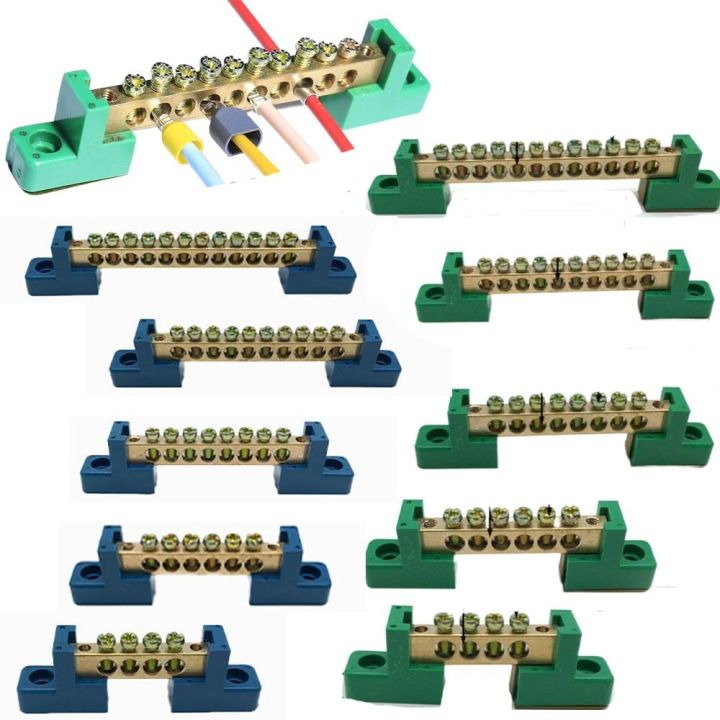 Flame Wiring Terminal Bar Wiring Row Zero Ground Copper Terminal Blocks ...