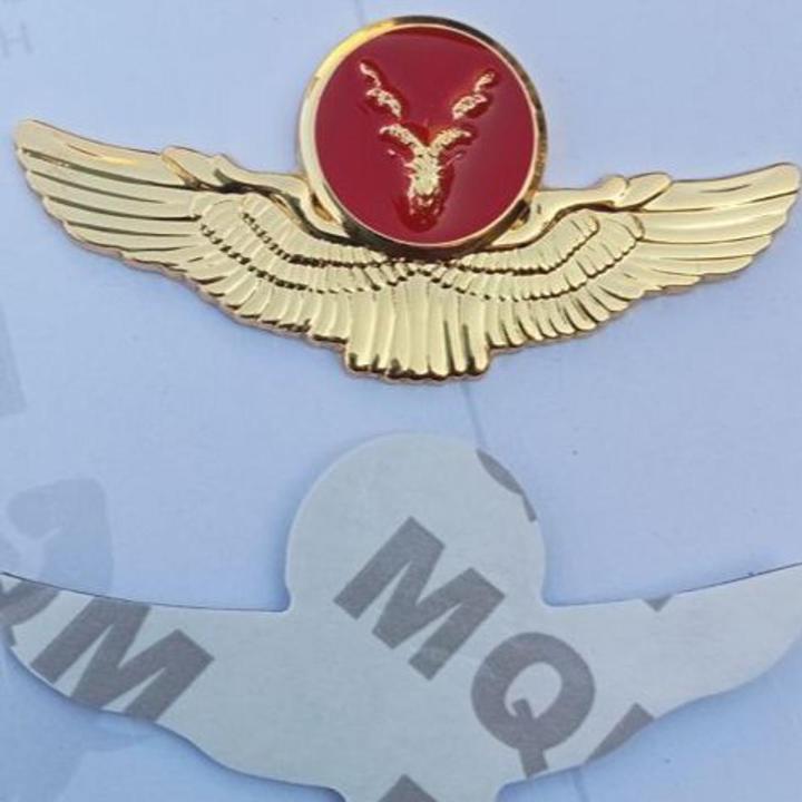 1pc MARKHOR wings metal emblem for all cars and bikes high quaity metal ...
