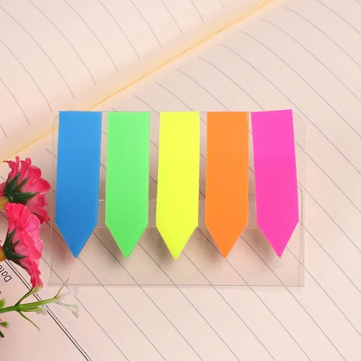 Sticky Bookmark Paper Sheets Pack | Daraz.pk