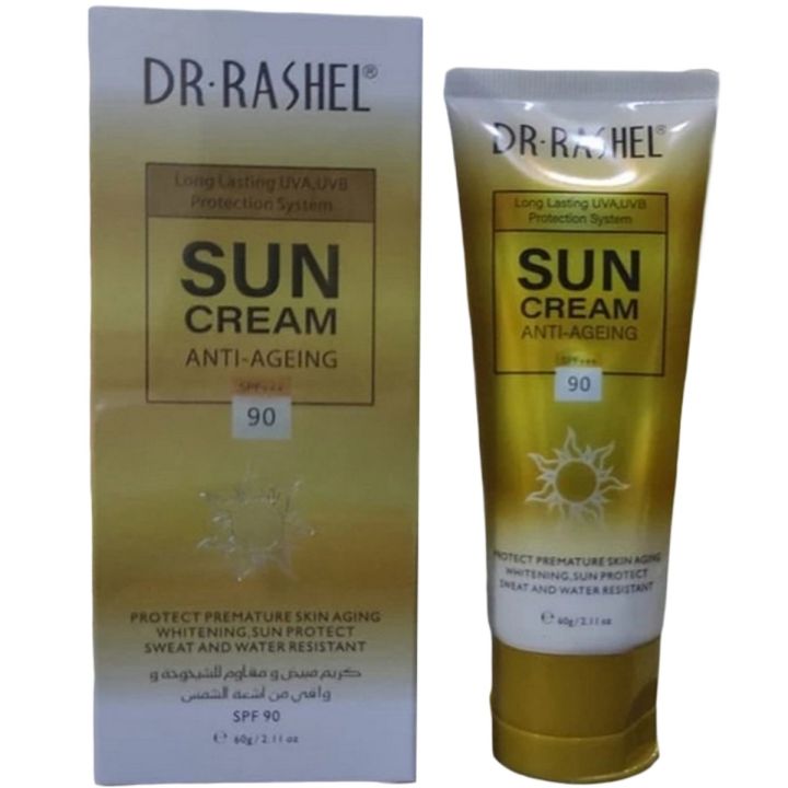 Dr Rashel - Sun Cream - SPF+++ 90- ANTI AGEING DRL-1464 | Daraz.pk
