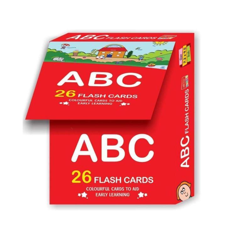 Flash Cards in English Alphabets ABC 26 pcs | Daraz.pk