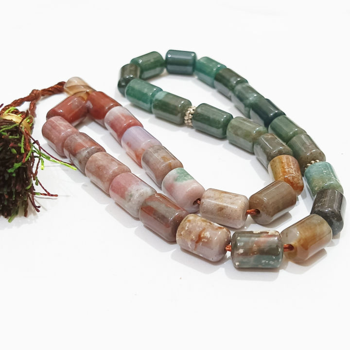 Export Quality Natural unique design Jasper Stone Tasbih 33 Beads Size ...