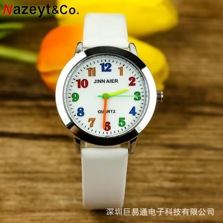 Popular children cartoon quartz watch primary and middle school ...