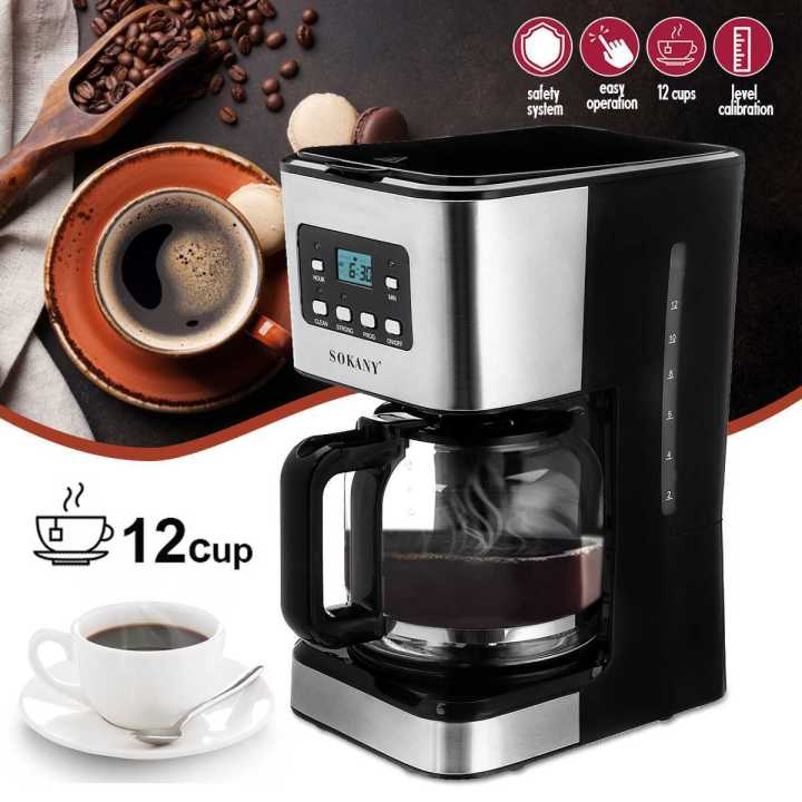 American Semi-automatic Coffee Machine | Daraz.pk