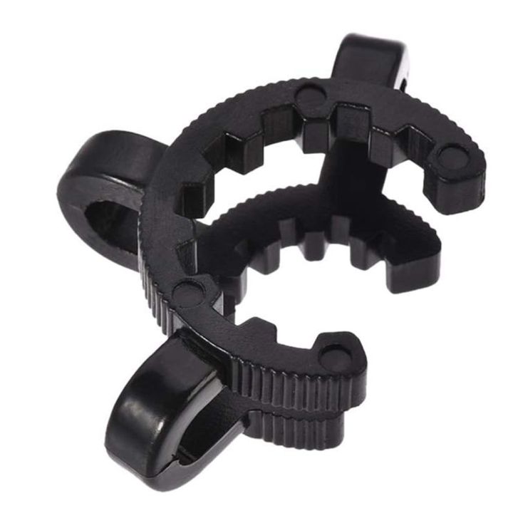Premium 14mm Lab Keck Clamp Plastic Black Keck Clips Laboratory Clamp ...
